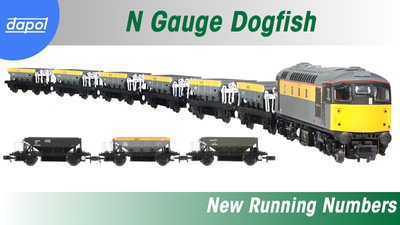 N Gauge Dogfish Ballast Hoppers– Dapol