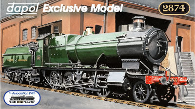 New OO Gauge 28xx / 2884 2-8-0 Locomotive Announced– Dapol