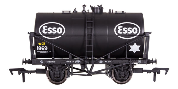 4F-059-002 14T Tank Wagon Class B ESSO Black 1869– Dapol