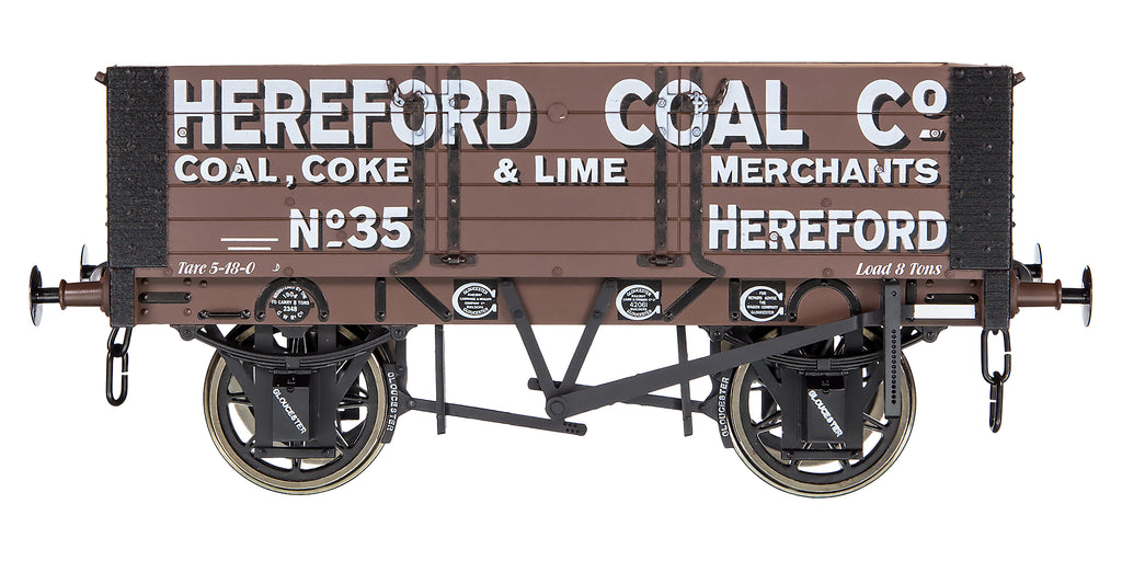 7F-052-008 O Gauge 5 Plank 9Ft Hereford Coal 35– Dapol