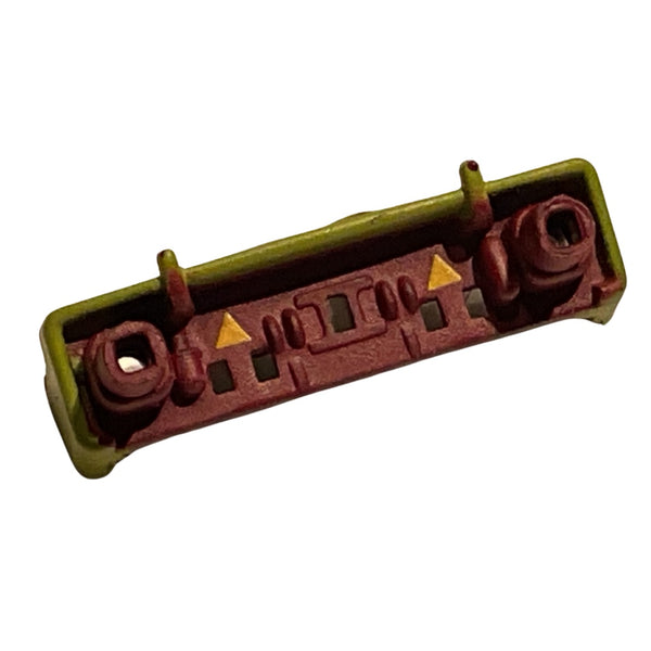2D-018-BCG N Gauge HYMEK Spares - bufferbeam red and cowl green -R– Dapol