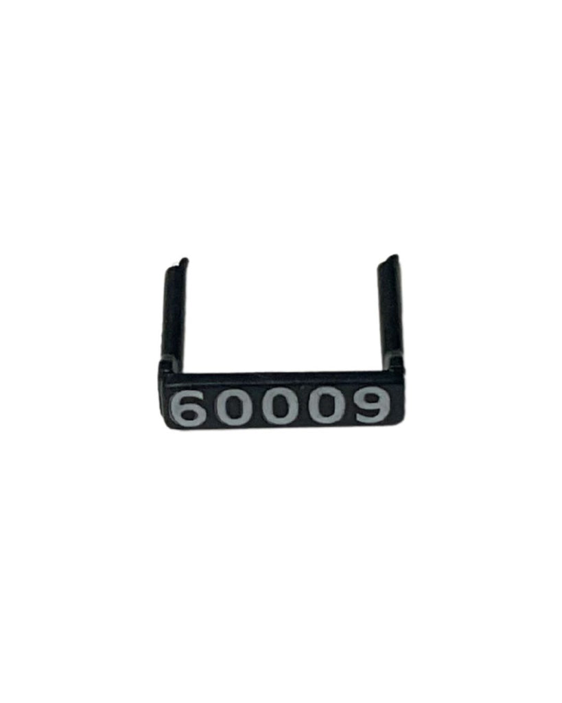 BL-001-SBNP2 00 Gauge Spares BL A4 - Smoke Box Number Plate 2, 60009– Dapol